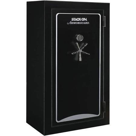 Stack-On 72" Tall 64 Gun Safe with Electronic Lock, Matte Black
