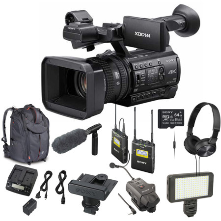Sony PXW-Z150 Creator Kit Consists Of PXW-Z150 UHD 4K Camcorder And ...