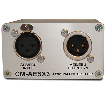 Sonifex Single 3-Way AES/EBU Passive Splitter XLR Connectors - Adorama