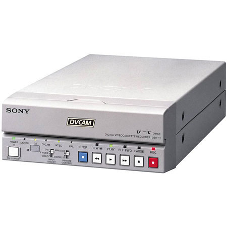 Sony DSR-11 DV Cam Digital Video Cassette Recorder - Adorama