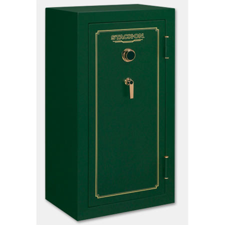 Stack-On 24 Gun Fire Rated Safe with Combination Lock, Matte Hunter Green