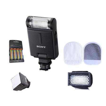 Sony HVL-F20M External Flash with Multi Interface Shoe w/Free Accessory ...