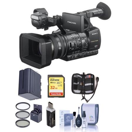 Sony HXR-NX5R NXCAM Professional Camcorder With Free Accessory Bundle