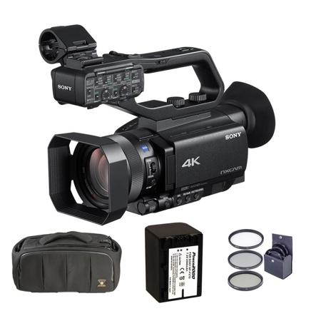 Sony HXR-NX80 Compact 1" NXCAM 4K Camcorder With Free Accessory Bundle