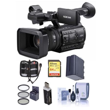 Sony PXWZ150 4K Handheld XDCAM Professional Camcorder With Free ...