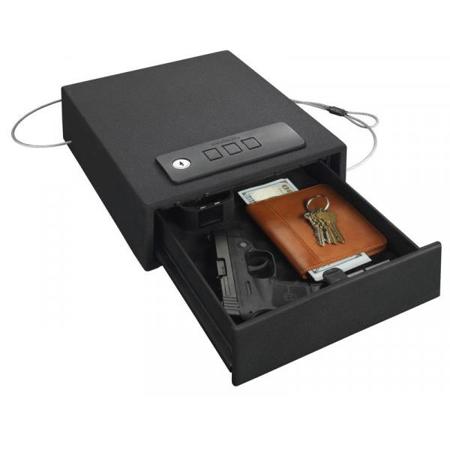 Stack-On Quick Access Drawer Safe with Electronic Lock, 0.087 cu. ft ...