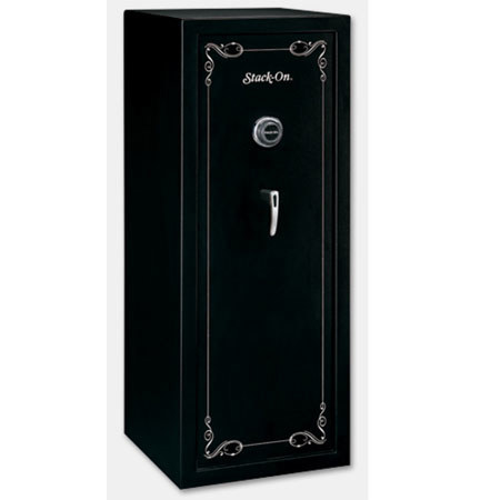 Stack-On 16 Gun Safe with Combination Lock, Matte Black - Adorama