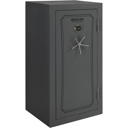 Stack-On 36-40 Gun Capacity Safe with Combination Lock, Gray Pebble