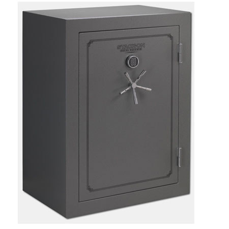 Stack-On 54 Gun Safe with Electronic Lock and Door Storage, Gray Pebble