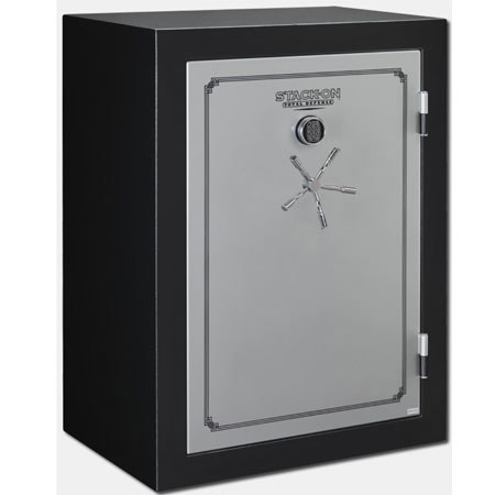Stack-On 54 Gun Fire/Waterproof Electronic Lock Safe, Matte Black/Gray