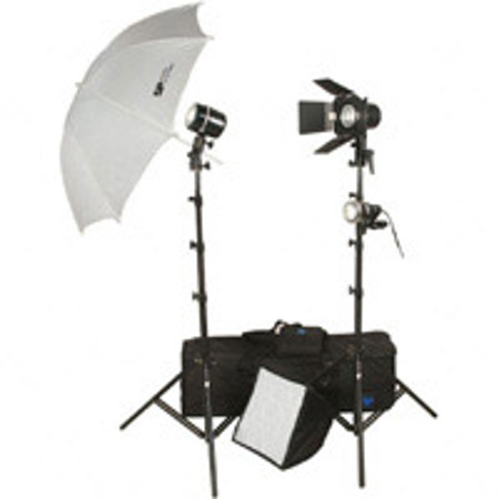 SP Studio Systems Home Studio Kit with 3 Monolite Strobes & 8' Stands ...