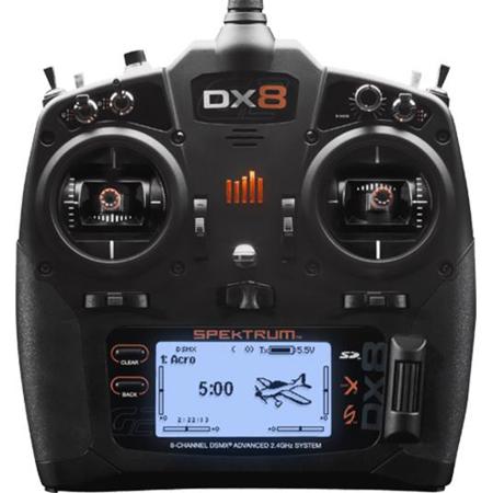Spektrum DX8 8-Ch 2.4GHz Radio System, DSMX Transmitter & AR9020 Receiver