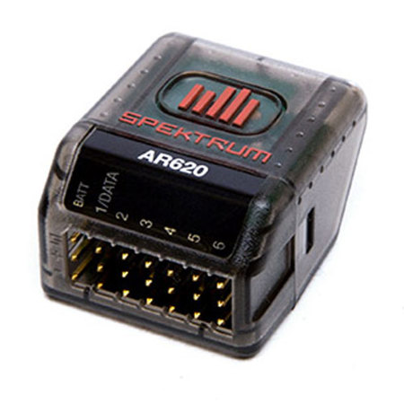 Spektrum AR620 6-Channel Sport Receiver, 2.4 GHz Frequency Band