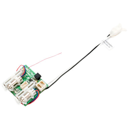 Spektrum AR6410L DSM2/DSMX 6-Ch Ultra Micro Receiver, Long 0.36" Servo ...