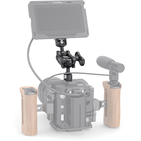 SmallRig Magic Arm with Double Ballheads, Arri Locating Pins and 1/4 ...