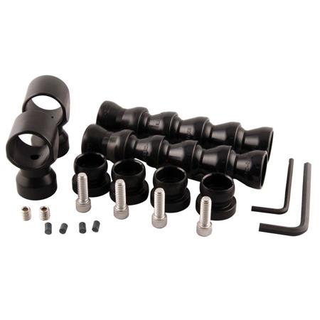 Snake River Prototyping 24mm Light Mounts with Loc-line Arms, 2 Pack