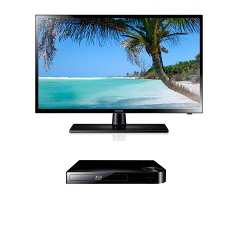 Samsung UN19F4000 19" 720p 60Hz LED TV - Bundle - with Samsung BD-F5100 ...
