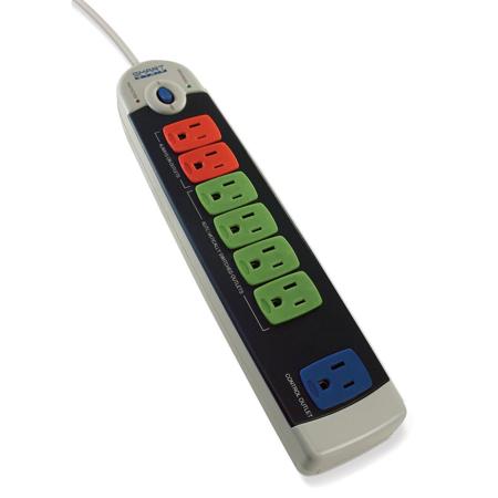 Smart Strip SCG3 7 Outlet Energy Saving Surge Protector - Adorama