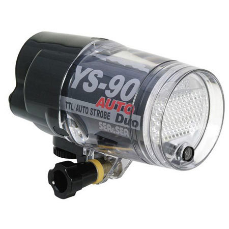 Sea & Sea YS-90 Auto TTL Flash for Compact and SLR Digital Underwater Systems.