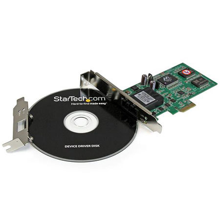 StarTech PCI Express Gigabit Ethernet Multimode SC Fiber Network Card ...