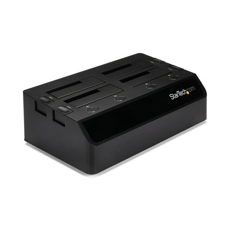 StarTech 4-Bay Hard Drive Docking Station for 2.5"/3.5" SSDs and HDDs