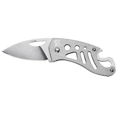 Swiss+Tech Key Ring Folding Knife, Stainless Steel - Adorama