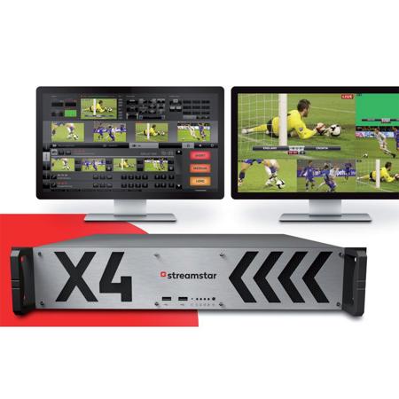 StreamStar X4 Live Production and Streaming Studio Rack Unit - Adorama