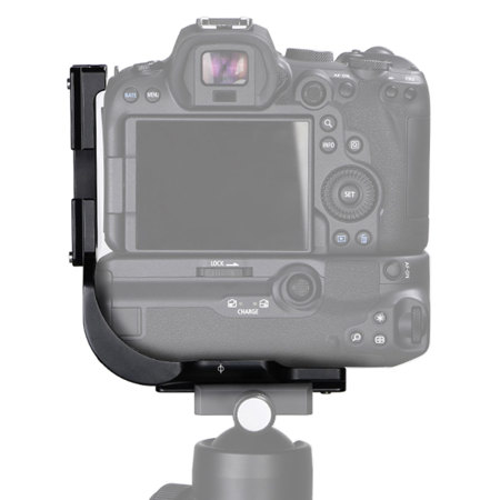 SunwayFoto PCL-R5G Dedicated L-Bracket for Canon EOS R5/R6 w/Battery ...