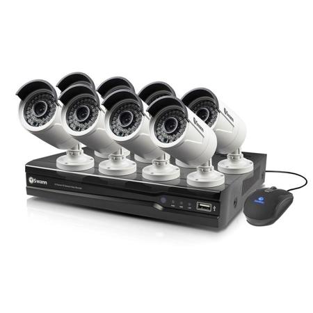 Swann Professional HD Security System, Includes NVR8-7300 NVR with 2TB ...