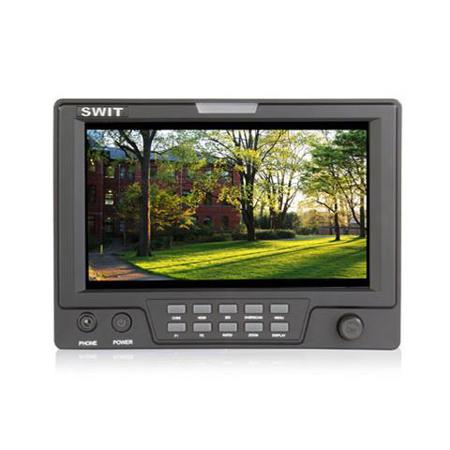 SWIT Electronics S-1071H 7" 3G/HD/SD-SDI/HDMI/CVBS On-Camera LED ...