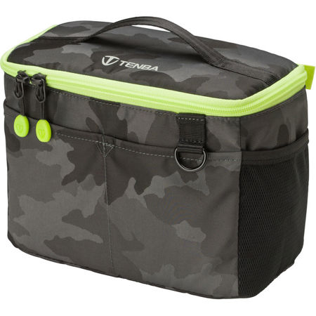 Tenba BYOB 9 Insert for Mirrorless/DSLR Camera, Black Camouflage/Lime ...