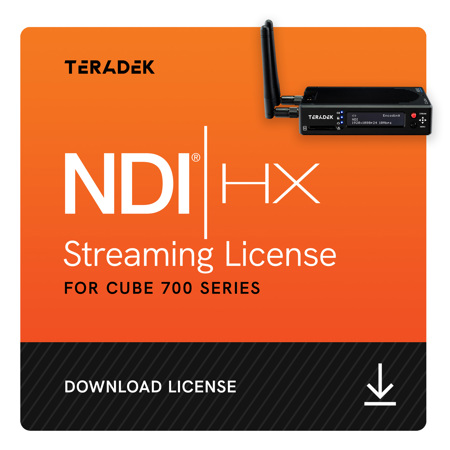 Teradek NDI License for Cube 705/755/Slice 756 Encoders - Adorama