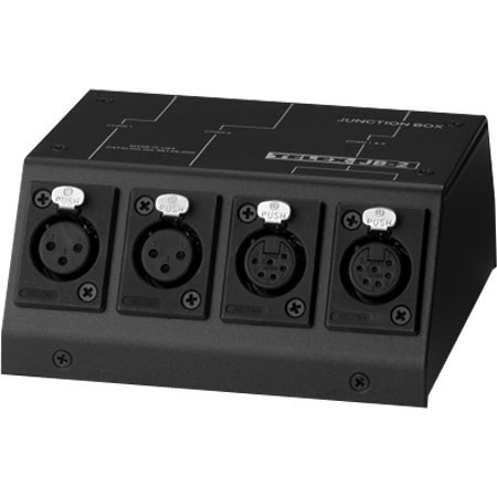 Telex JB-2 2x1 Microphone Splitter and Junction Box - Adorama