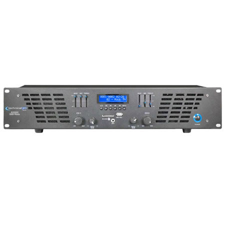 Technical Pro AX5000 2U Professional 2CH Power Amplifier - Adorama