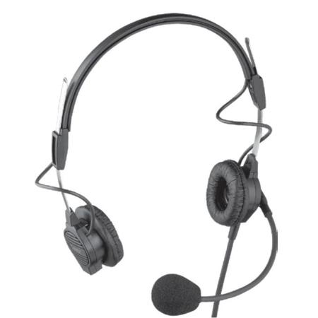 Telex PH-44R Dual-Sided Intercom RTS Headset with 6' Cable & A4M Connector