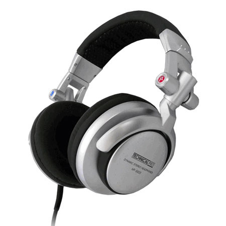 Technical Pro HPS820 Professional Headphones, Silver - Adorama