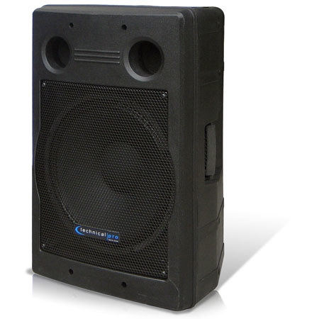 Technical Pro SUBNEO1501 15" Passive ABS Molded Subwoofer, Black
