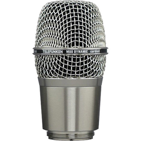 Telefunken M80-WH Wireless Supercardioid Dynamic Microphone Capsule, Nickel
