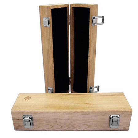 Telefunken WB01 Wooden Microphone Box with Diamond Logo - Adorama