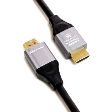 Tera Grand 3' Premium HDMI Certified 2.0 4K HDR UltraHD Cable, 60Hz, 18 ...