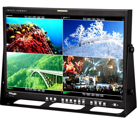 TVLogic LQM-241W 24" HD Multi-Format Quad-Split LCD Monitor - Adorama