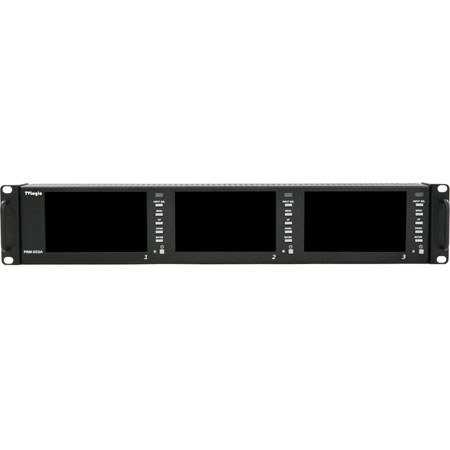 TVLogic PRM-503A 5" 800x480 Multi-Format Triple LCD Rack Mount