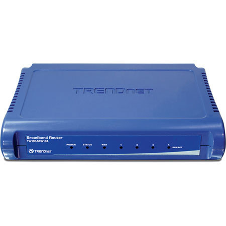 TRENDnet 10/100Mbps DSL Cable Router with 4-port Switch