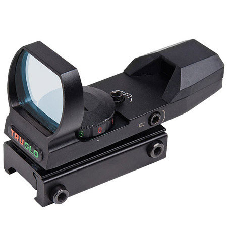 TruGlo Red-Dot Open Sight, 5MOA Dual Color Reticle, Black - Adorama