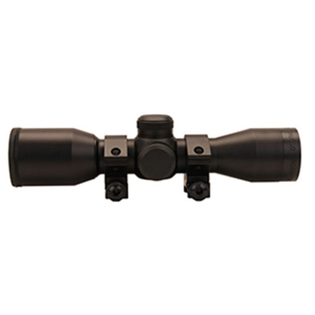 TruGlo 4x32 Cross Tec Compact Crossbow Scope, Dual Color Illum Reticle ...