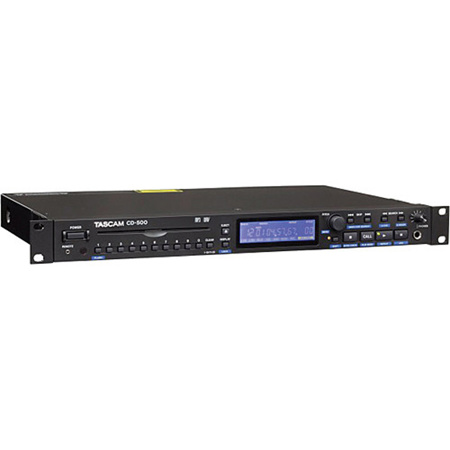 Tascam CD-500 Single Rackspace CD Player, 20Hz-20kHz Frequency Response ...