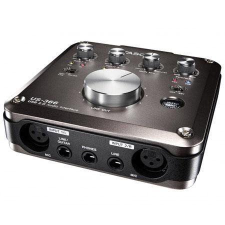 Tascam US-366- USB 2.0 Audio Interface with DSP Mixer US-366