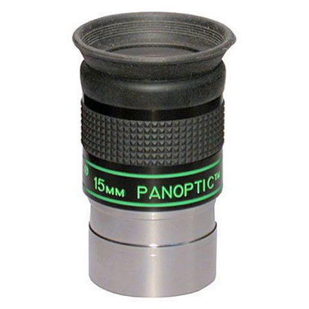 Tele Vue 15mm Panoptic 1.25" Wide Angle Eyepiece with 68 Degree Field ...
