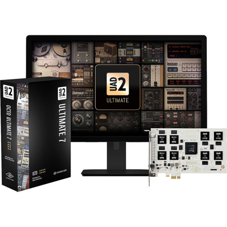 Universal Audio UAD-2 OCTO PCIe DSP Accelerator Card & Ultimate 7 Plug ...
