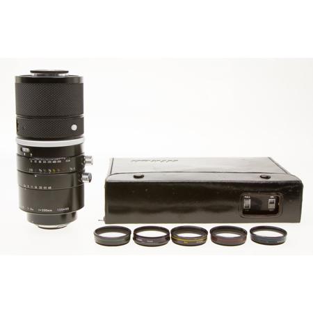 Nikon Macro 200mm f/5.6 Medical-Nikkor Lens Kit (Third Version) with LA ...